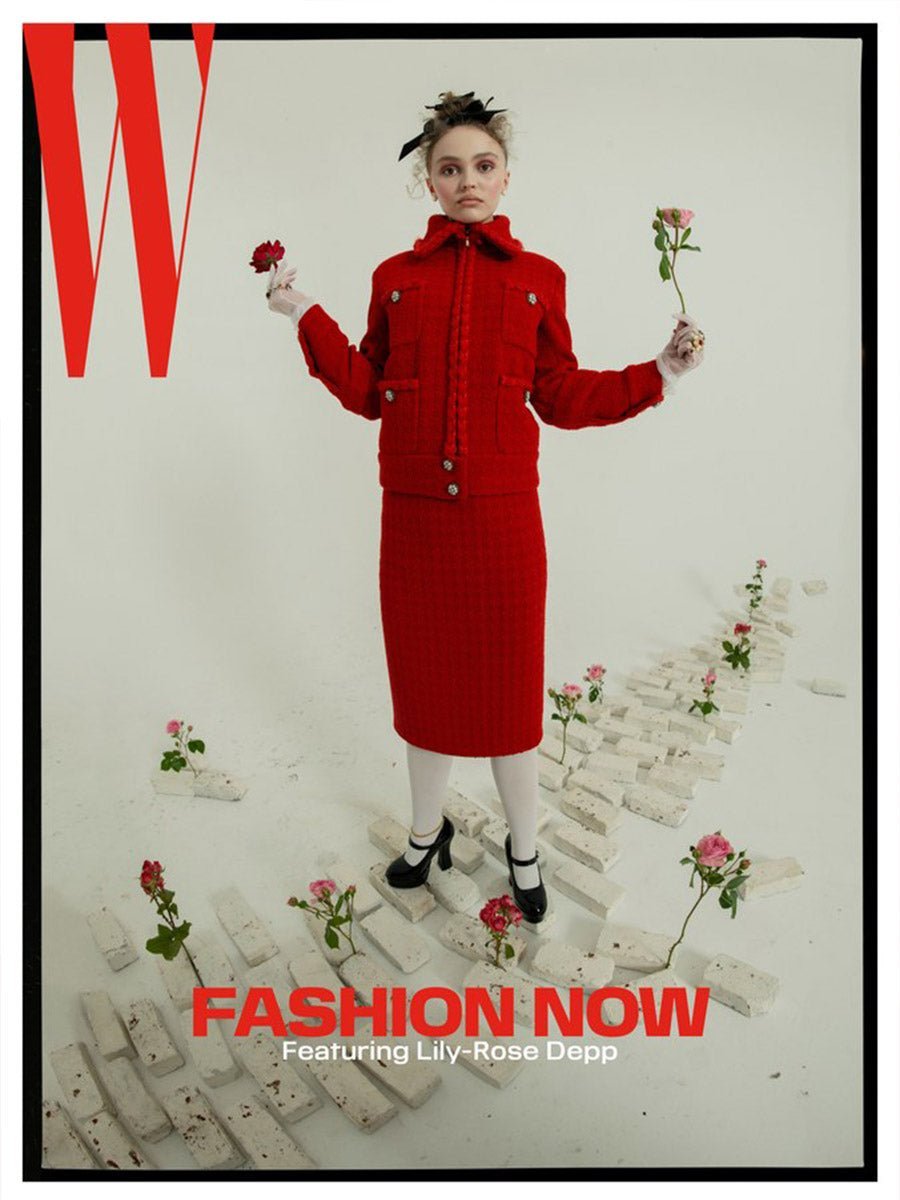 Lily-Rose Depp in W Magazine – RUCHI New York