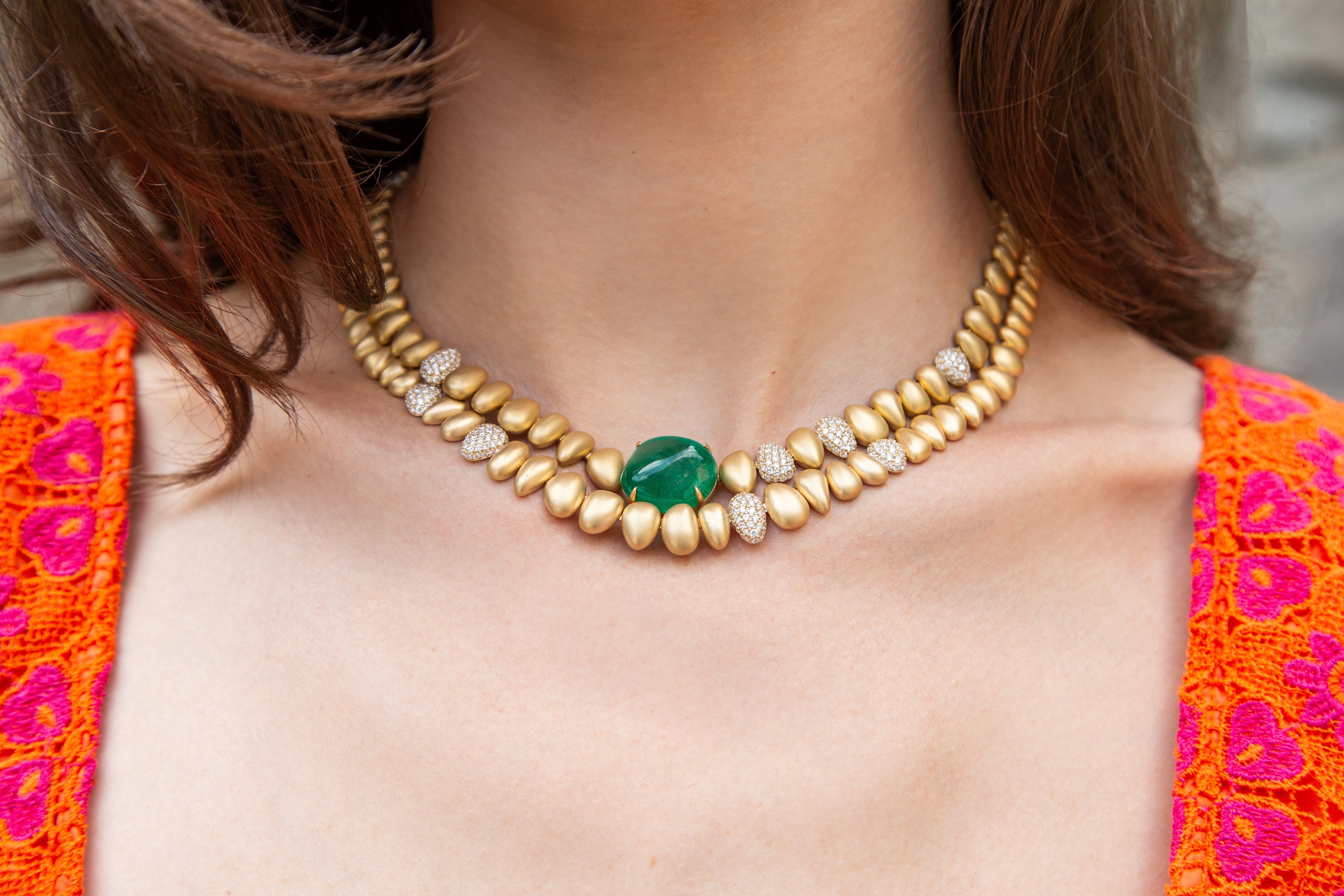 Savannah Matte Yellow Gold Collection – RUCHI New York