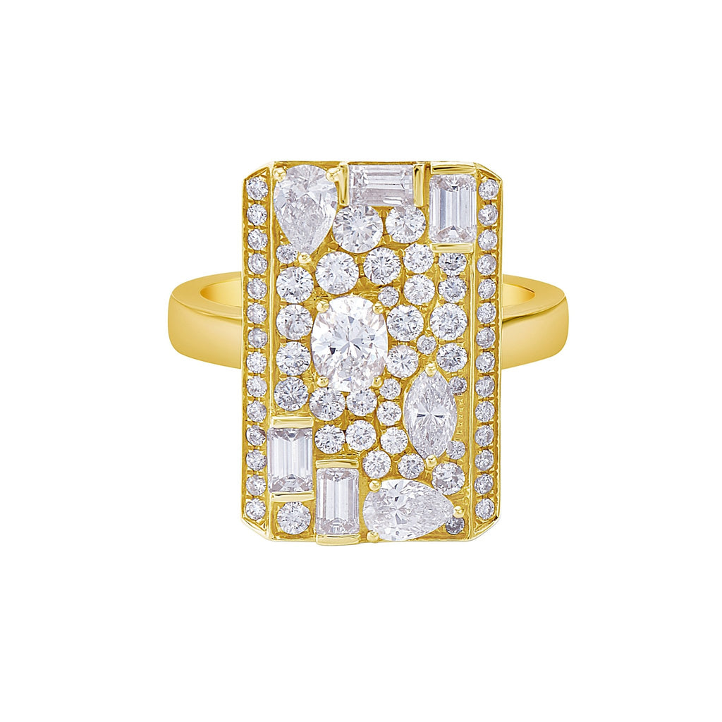 Klimt Diamond Ring – RUCHI New York