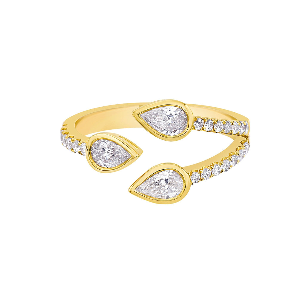 Bora Double Diamond Ring – RUCHI New York