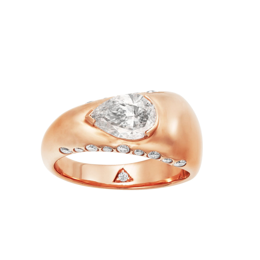 Solano Diamond Statement Ring – RUCHI New York